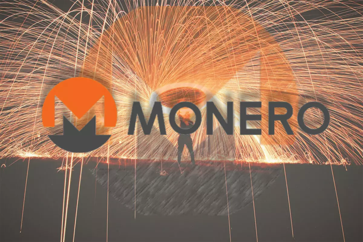 Cryptocurrency moneero.