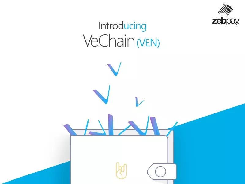 vechain（Ven）出口Cryptovatsuats在Zebpay证券交易所