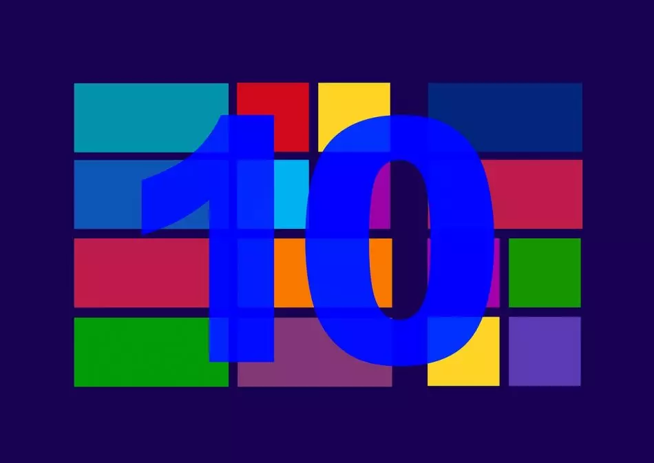 სიმბოლო Windows 10.