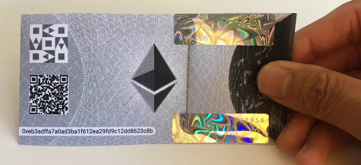 Paper Wallet.