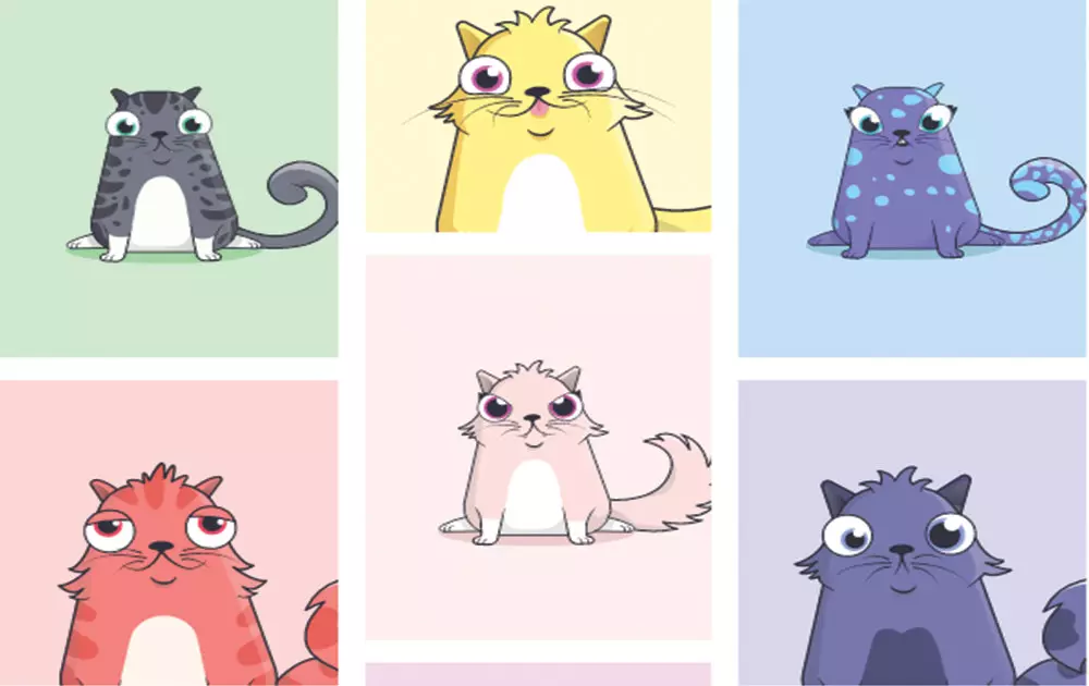 Ny fampiharana Cryptokittens dia voasambotra ethereum