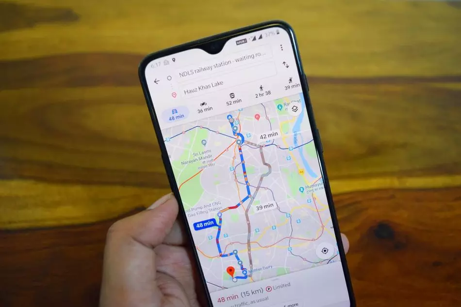 Google Maps na ekwentị