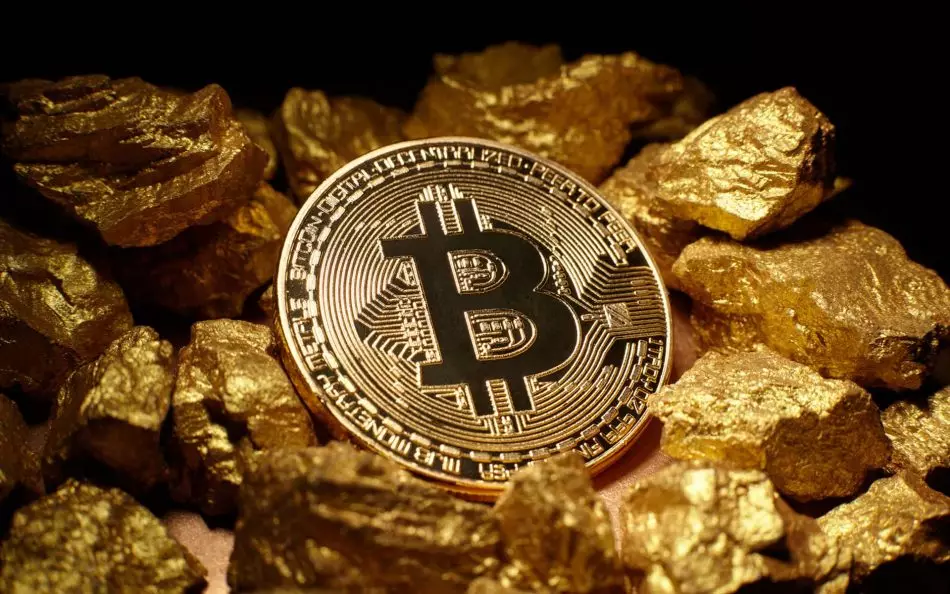 Bitcoin vs guld.