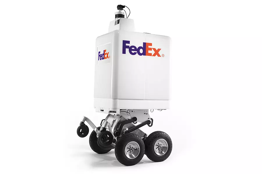 FedEx waxay tijaabisay FedEx Samadee Botro Robot